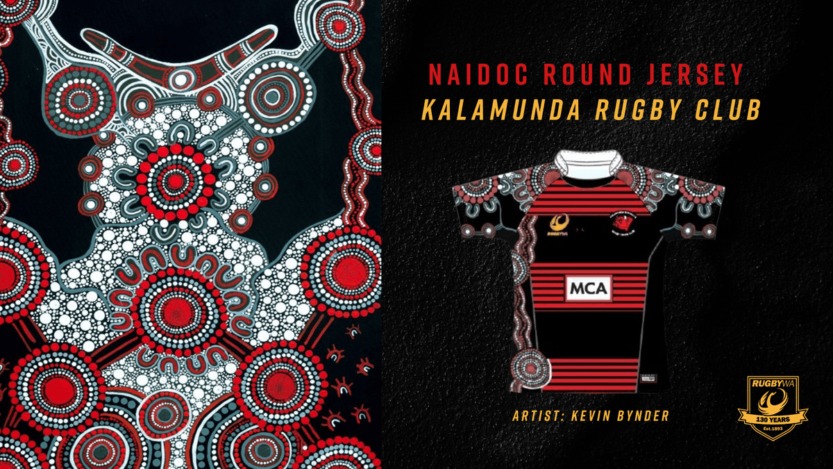 The Story Behind Kalamunda Rugby Clubs 2023 NAIDOC Round jersey