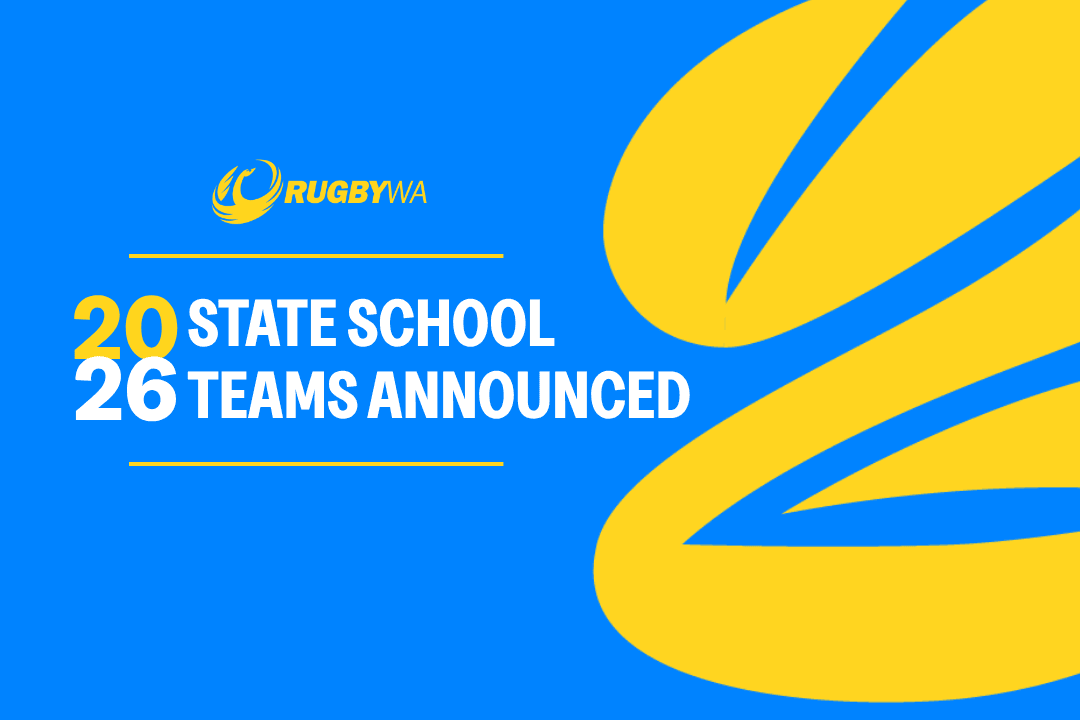 RugbyWA Announces 2026 State Schools Representative Squads